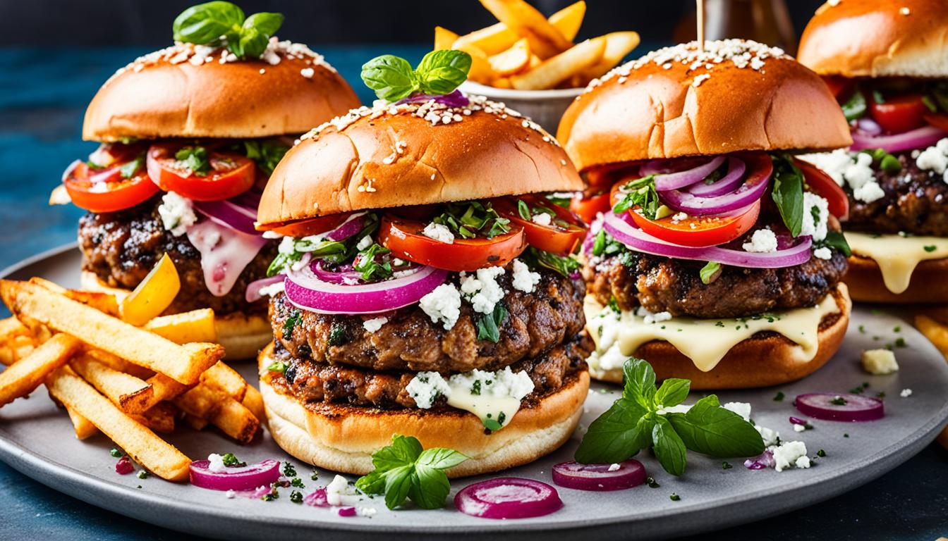 Moroccan Lamb Burgers